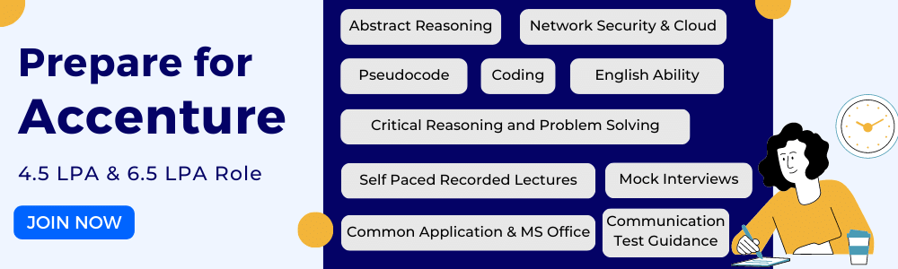 Accenture Placement Preparation Course 2023 | Talent Battle