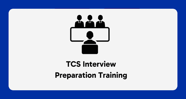 TCS Interview Preparation Training